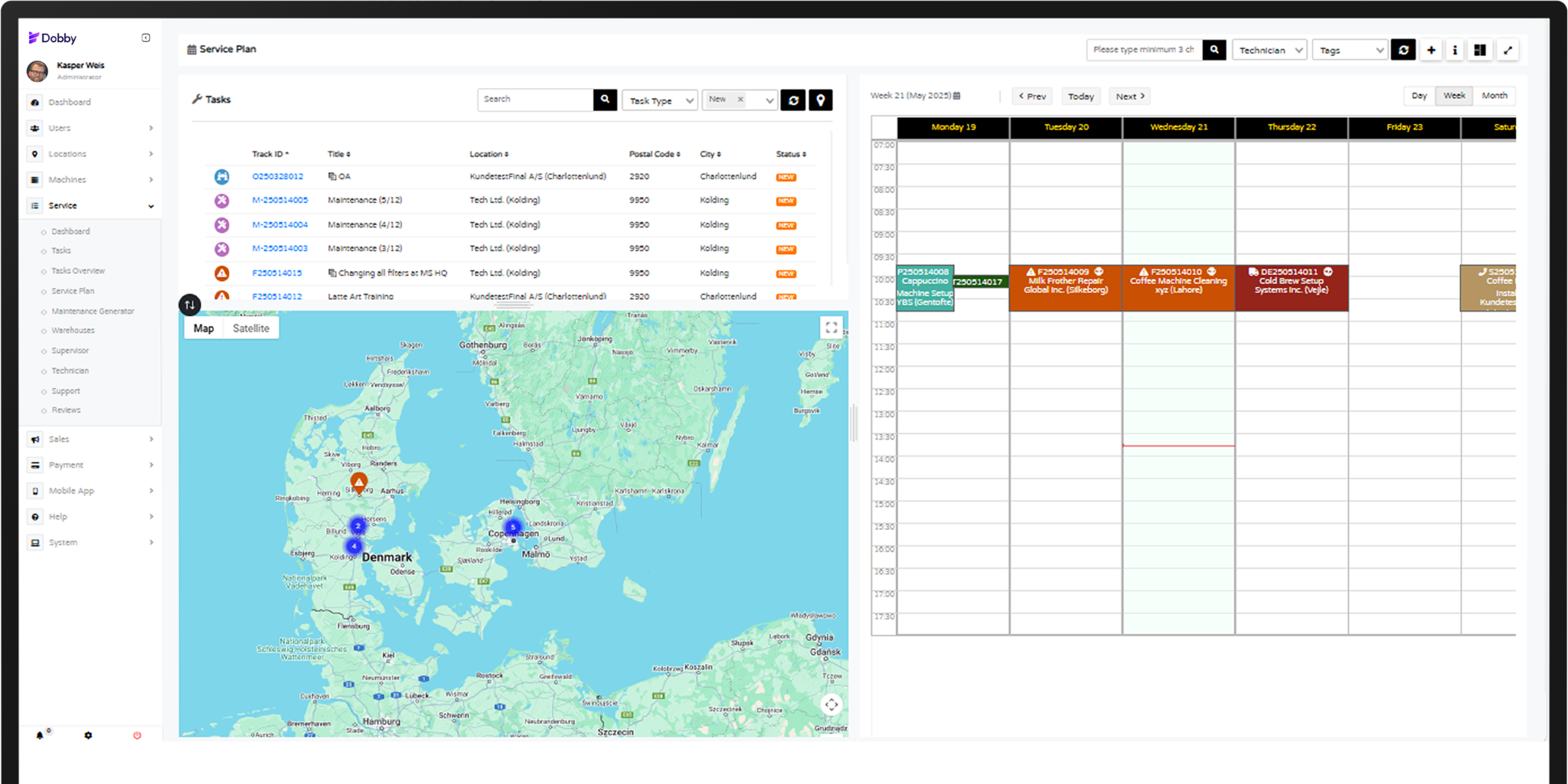 Automated Route Planning - Dobby
